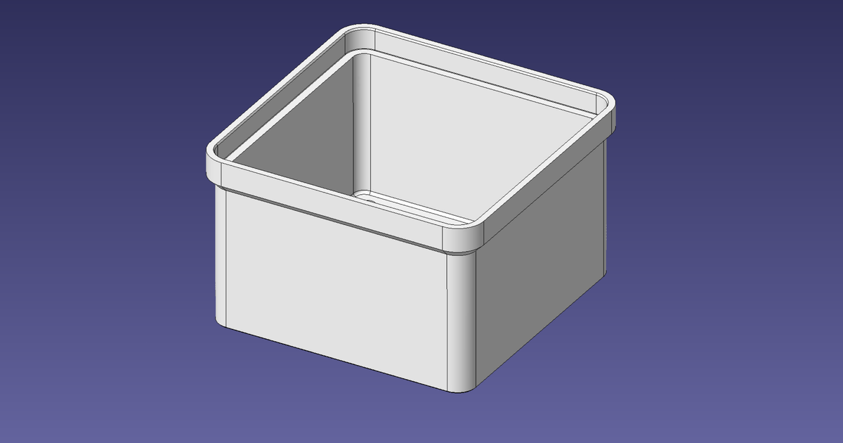 1x1 units, half height, 1x1 grid Stackable Insertbox by Bodo | Download ...