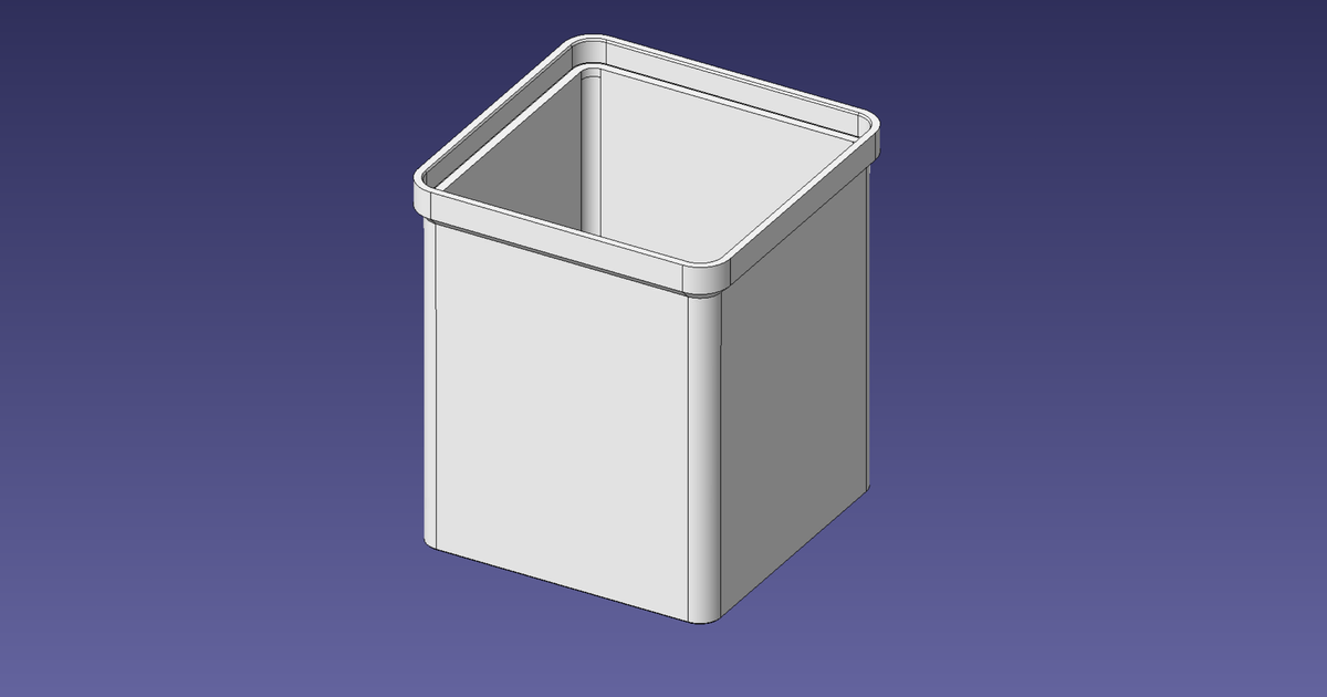 1x1 units, full height, 1x1 grid Stackable Insertbox by Bodo | Download ...