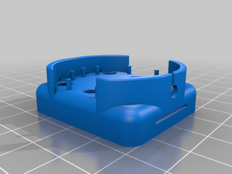 Raspberry Pi CAM Mount Remix - LED Ring by danns87 | Download free STL ...