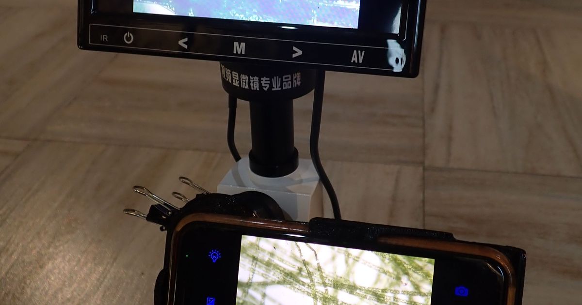 Microscope Adapter for iPhone 10/SE by Steadirob | Download free STL ...