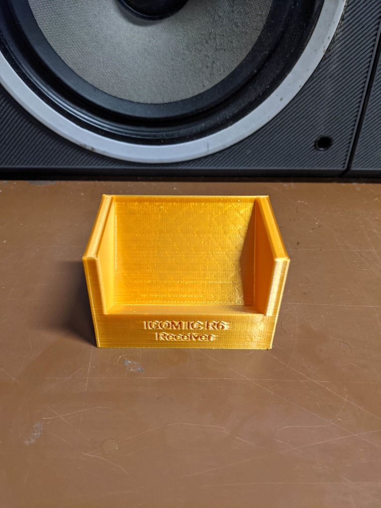 Icom IC-R6 Radio Receiver Stand by Stator | Download free STL model ...