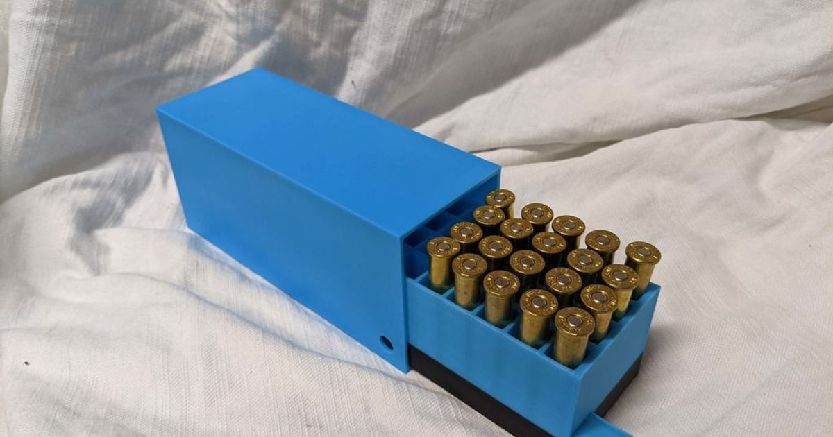 30-30 Ammo Box Lockable by Stator | Download free STL model ...