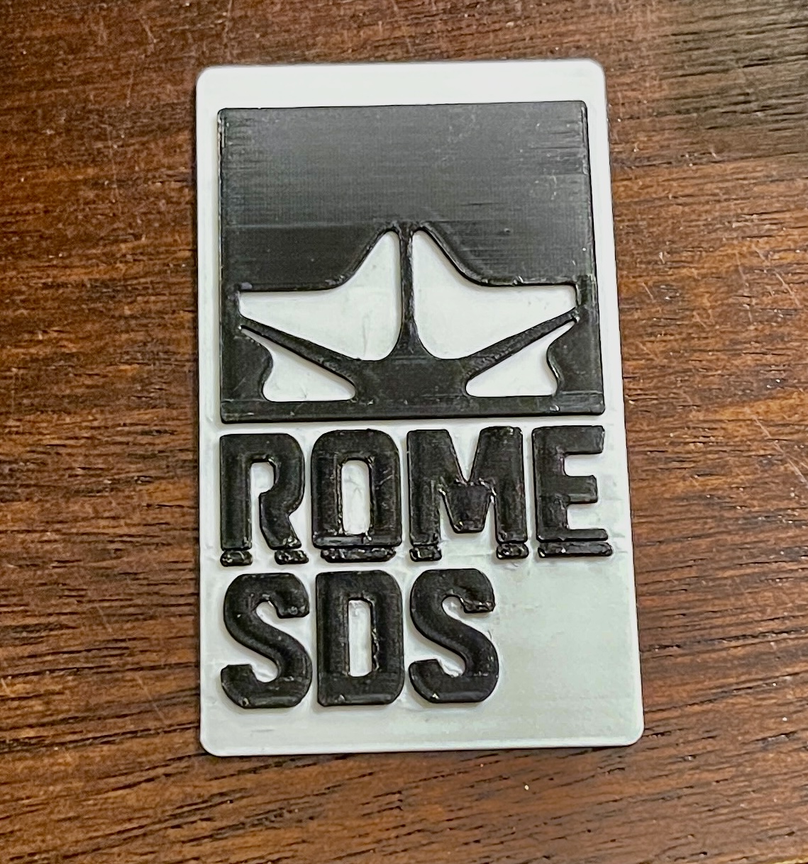 Rome SDS Badge by Redneck Design | Download free STL model | Printables.com