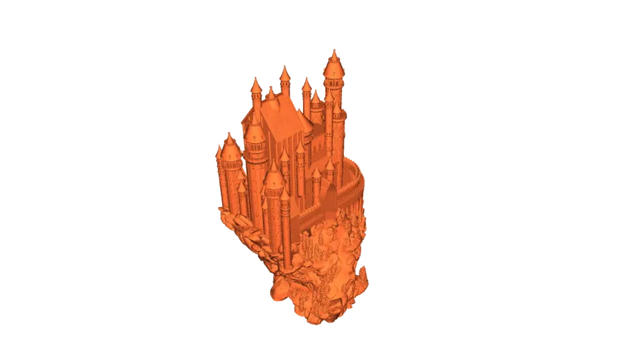 Medieval Castle by Barry | Download free STL model | Printables.com