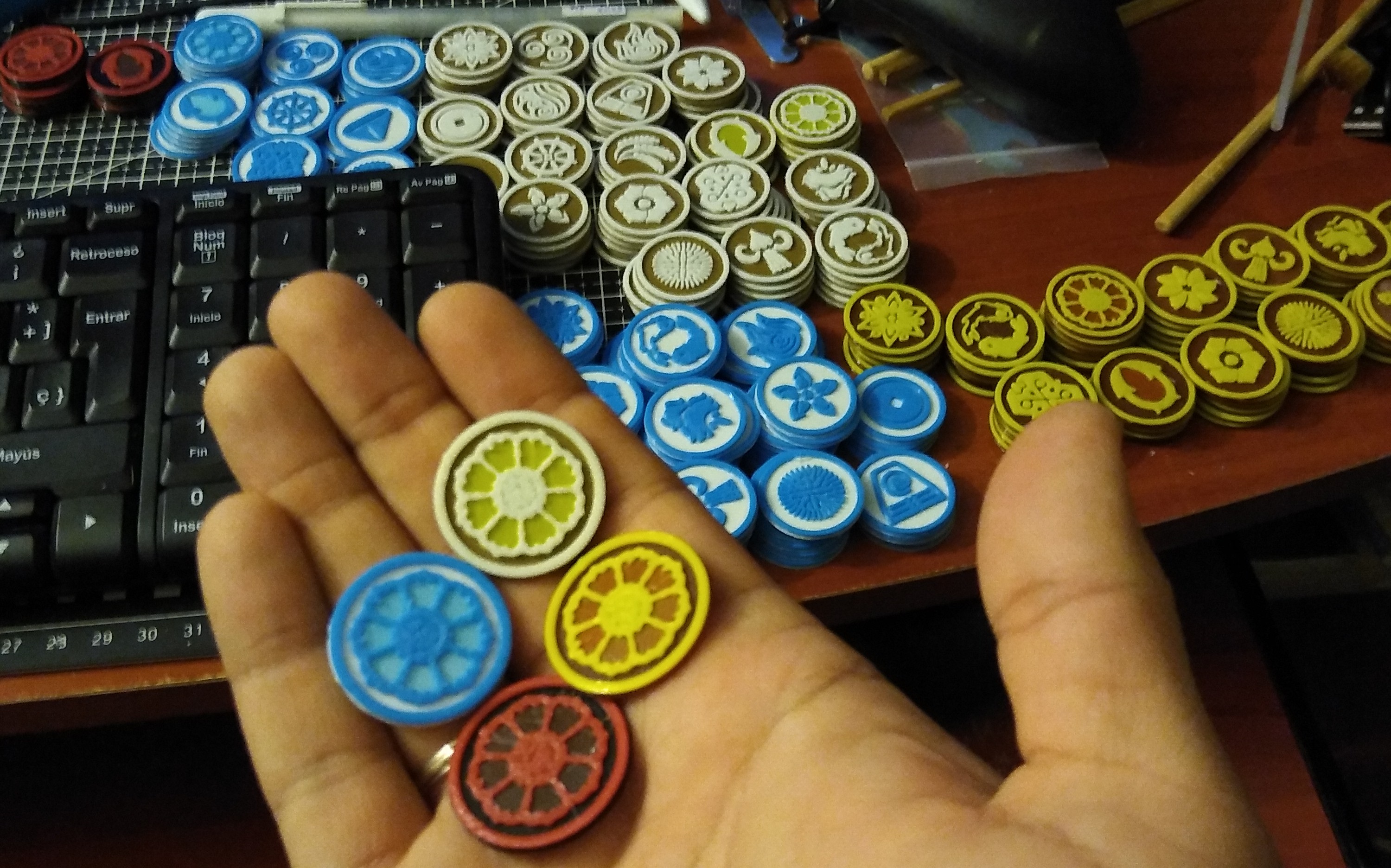 Pai Sho All-Variant-Tiles (From Skud to Adevăr) por ElQuiltro_NERDS ...