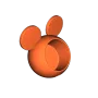 Mickey plant pot by PRINTSY | Download free STL model | Printables.com