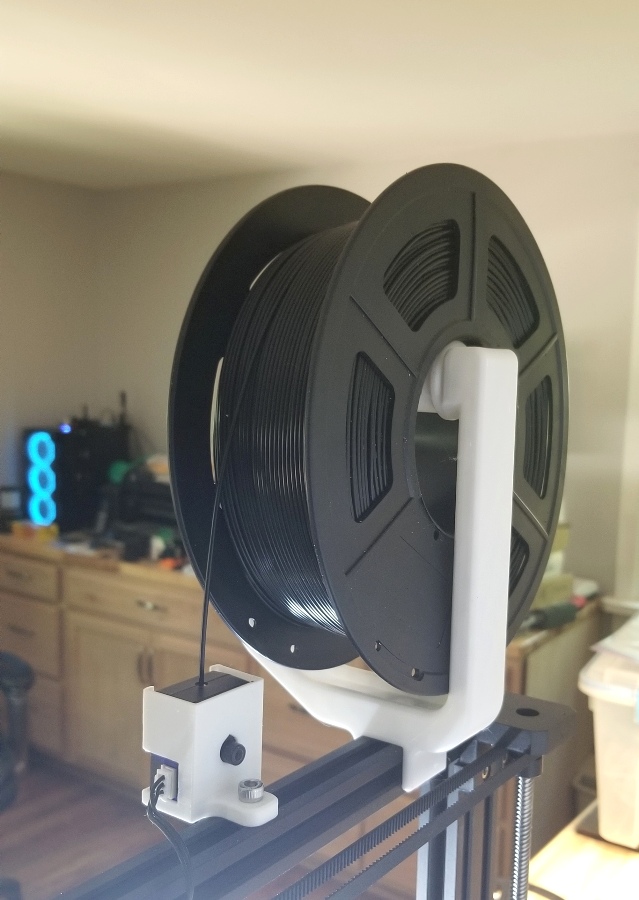 Ender3 S1 Filament Spool Cradle by Piney29887 | Download free STL model ...