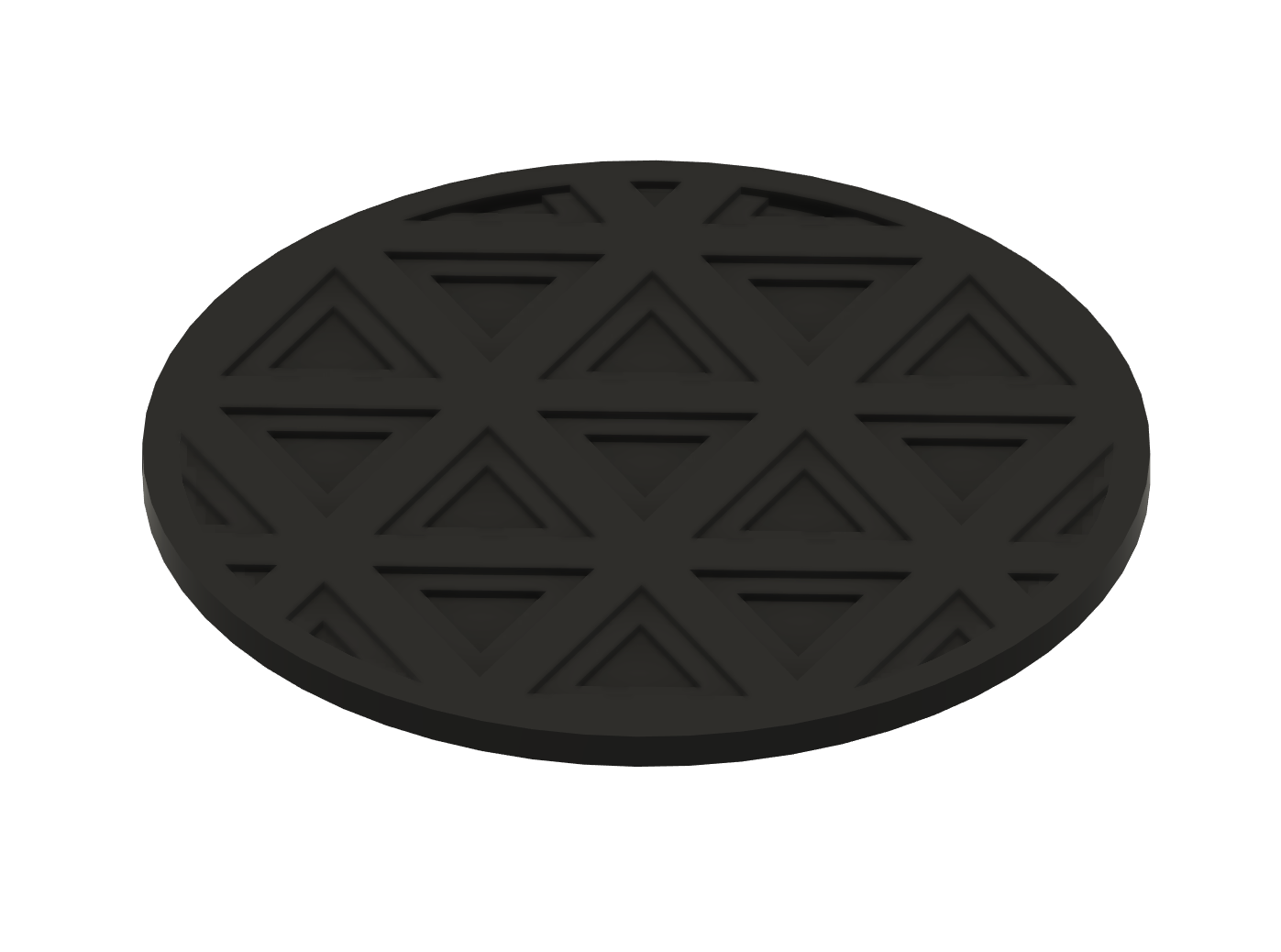 Triangle Coaster by Aropix | Download free STL model | Printables.com