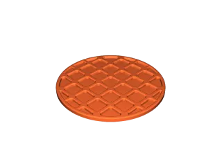 Waffle coaster by Optiki_Makes | Download free STL model | Printables.com