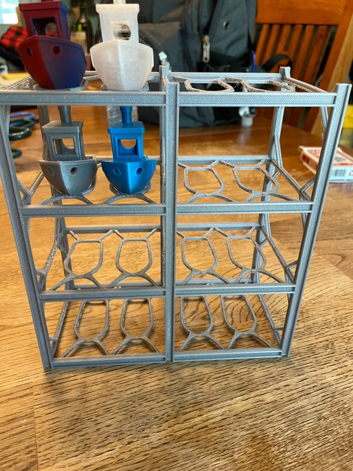 3D Benchy Rack by fiveiron | Download free STL model | Printables.com
