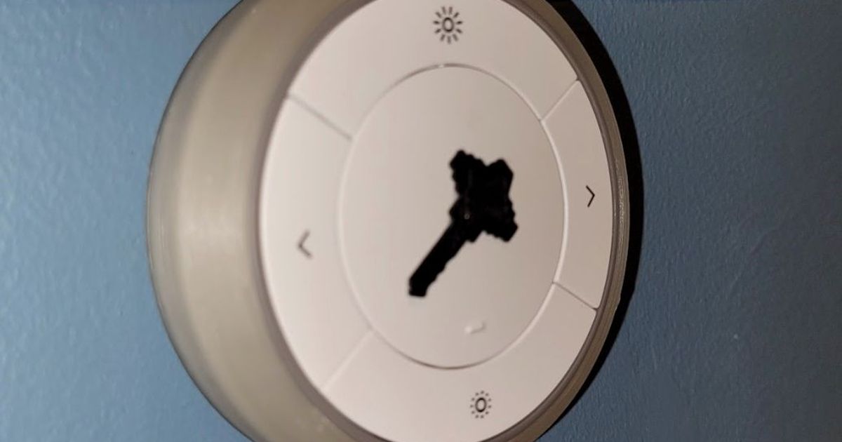 IKEA Remote Controler ZigBee (5 keys) wall mount by L3M4R | Download ...