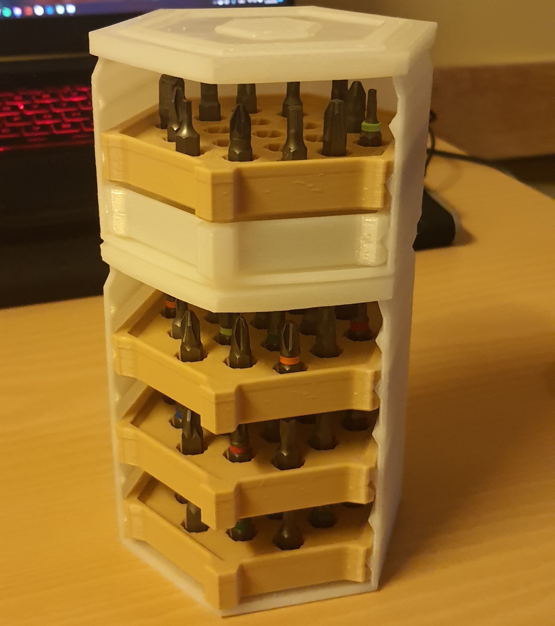 Hex driver Bit storage drawer by Lars Birger Bergmål | Download free ...