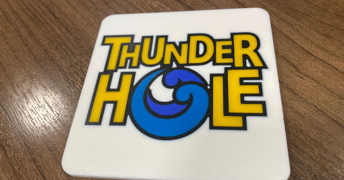 Thunder Hole Coaster by Ryan Priore | Download free STL model ...