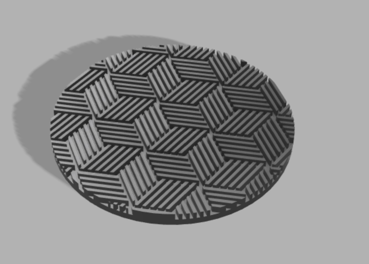 Geometric Coaster by Ariana Gandhi | Download free STL model ...