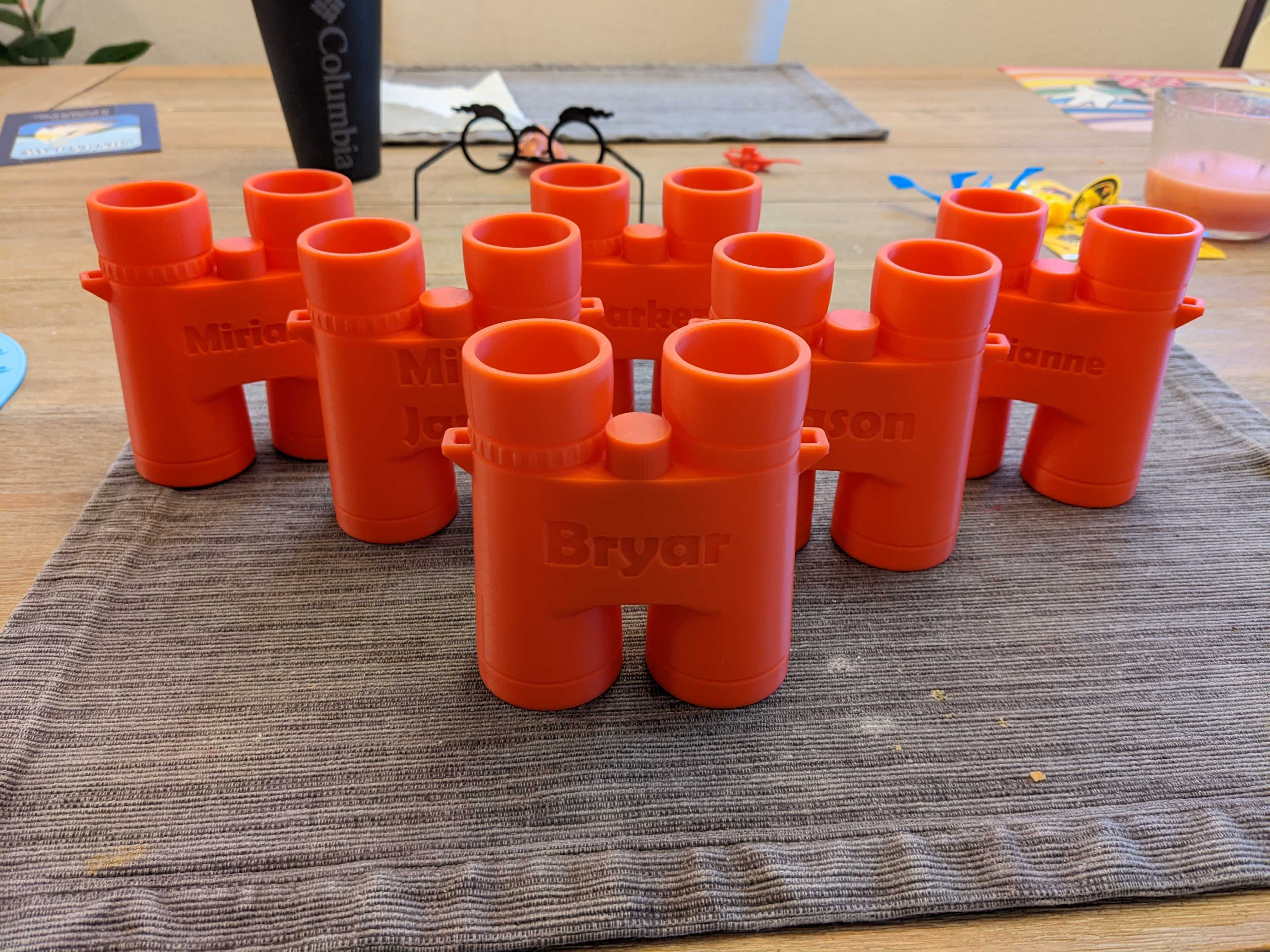 Toy Binoculars for Kids, Personalizable, 1x mag :) by Long | Download ...