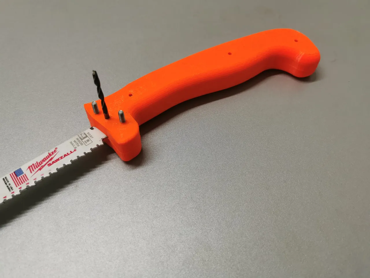 Sawzall / reciprocating saw long handle by FILIP125 | Download free STL ...