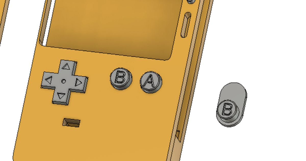 Playdate Mega mod beta with buttons and dpad remix by Grhmhome ...