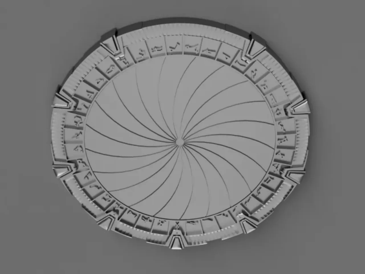 Stargate SG-1 Coaster by Swichtden | Download free STL model ...