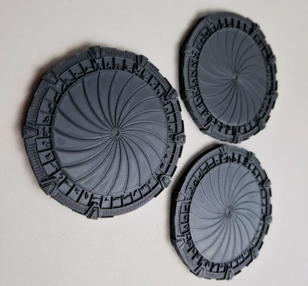 Stargate SG-1 Coaster by Swichtden | Download free STL model ...