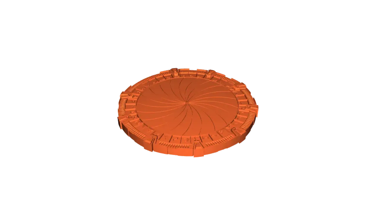 Stargate SG-1 Coaster by Swichtden | Download free STL model ...