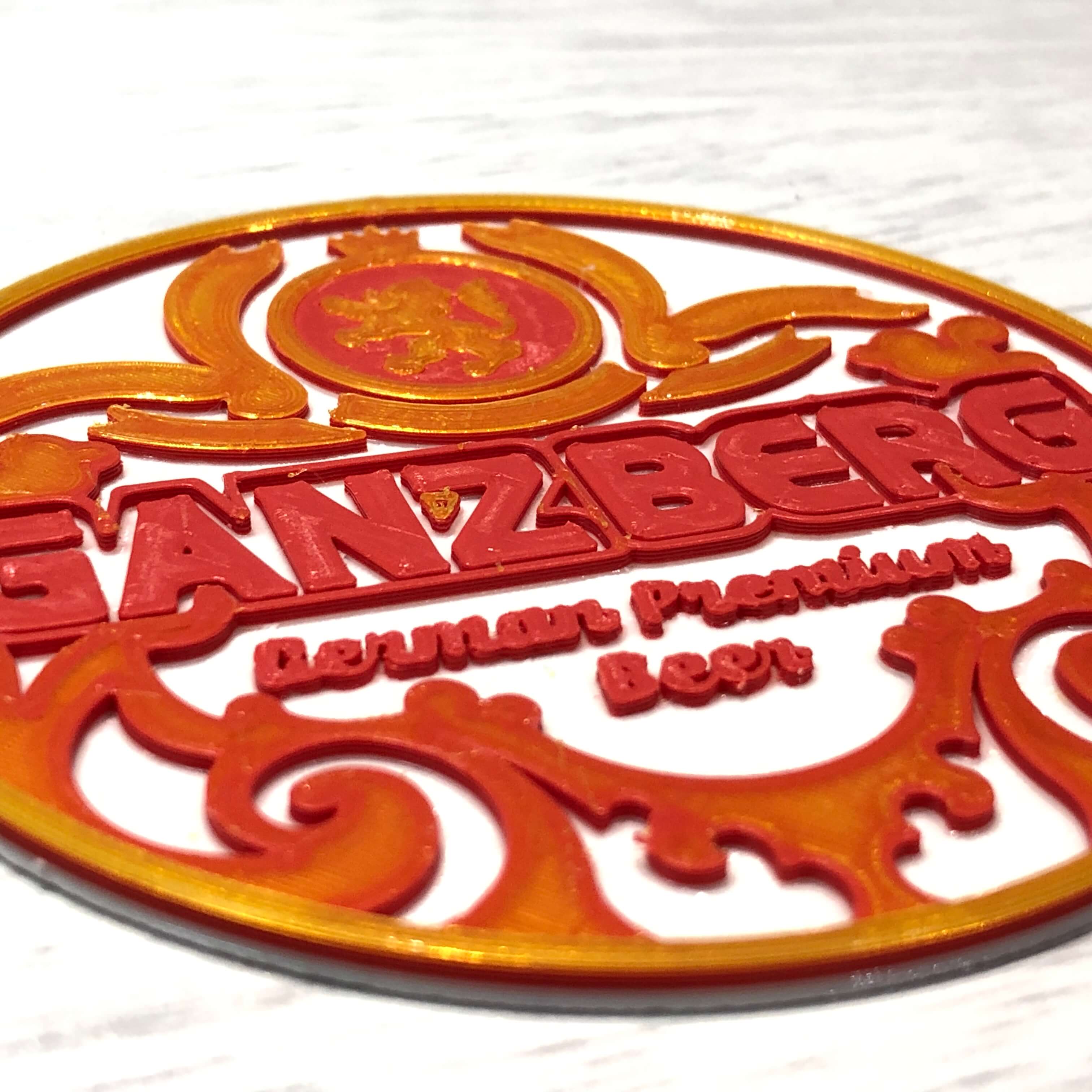 Ganzberg Beer Coaster - Cambodia by Dany Sánchez | Download free STL ...