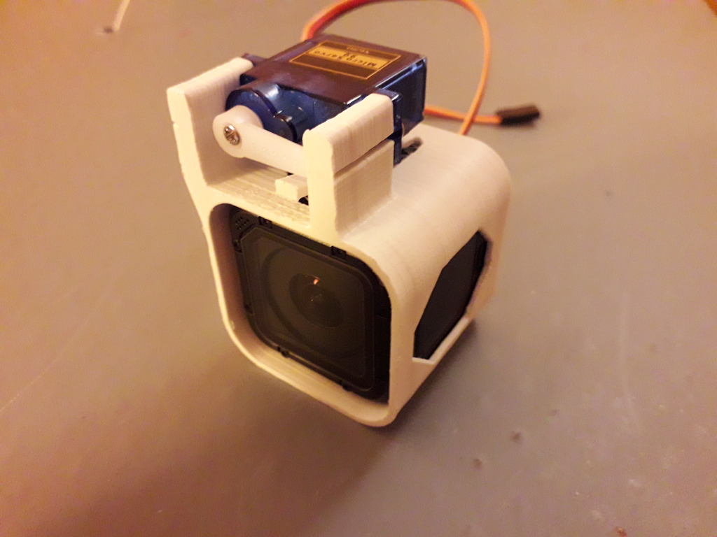 Servo Trigger - GoPro Hero 4 Session by Edigorin | Download free STL ...