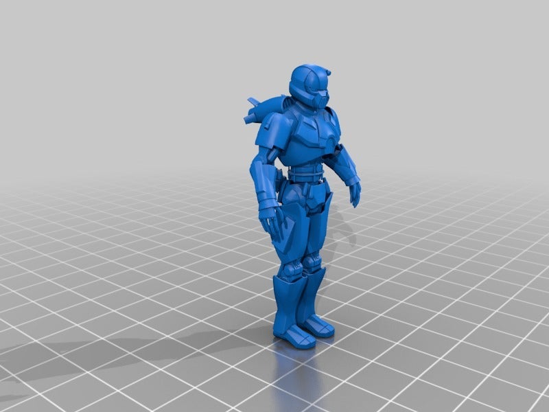 SWTOR Sky Trooper Helmet by Jace1969 | Download free STL model ...