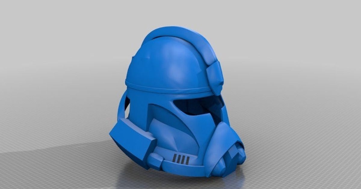 SWTOR Trooper "Legacy" Exalted Helmet por Jace1969 | Descargar modelo ...