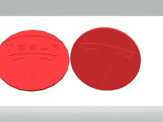 Tesla coasters by Lone Star Designs | Download free STL model ...