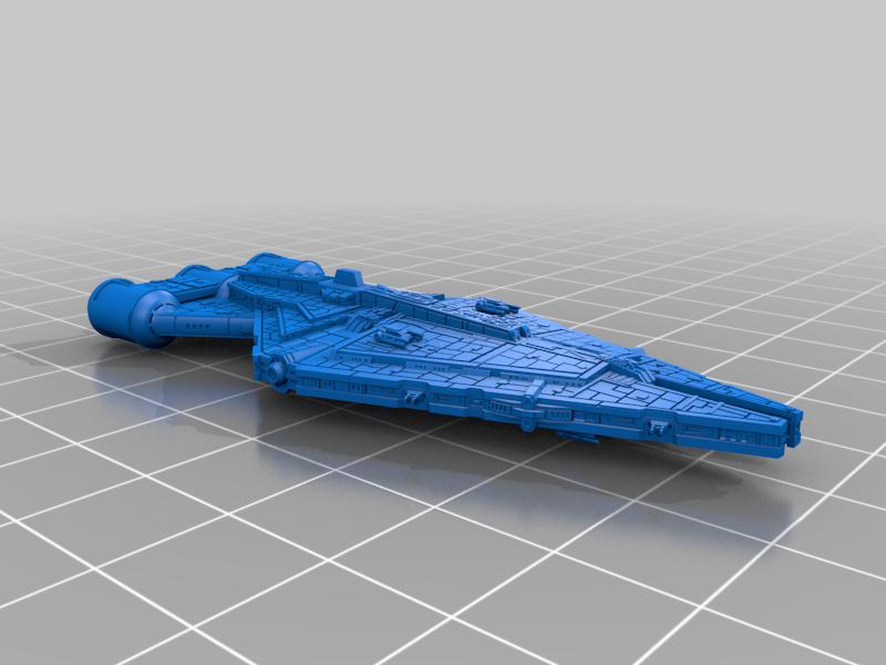 SW:Armada Republic Light Cruiser by OnilCreations | Download free STL ...