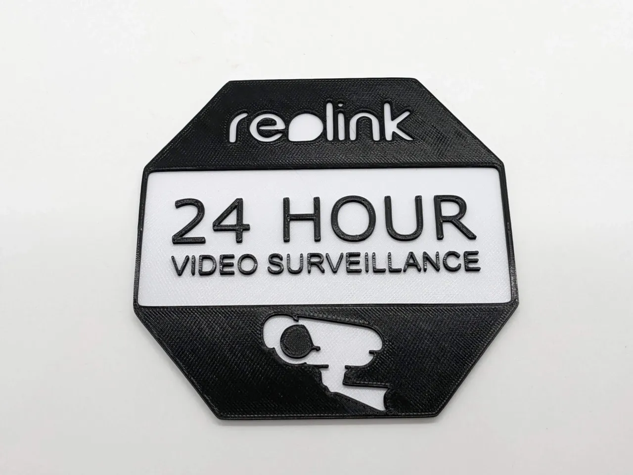 Reolink Security Sign by cmpickle | Download free STL model ...