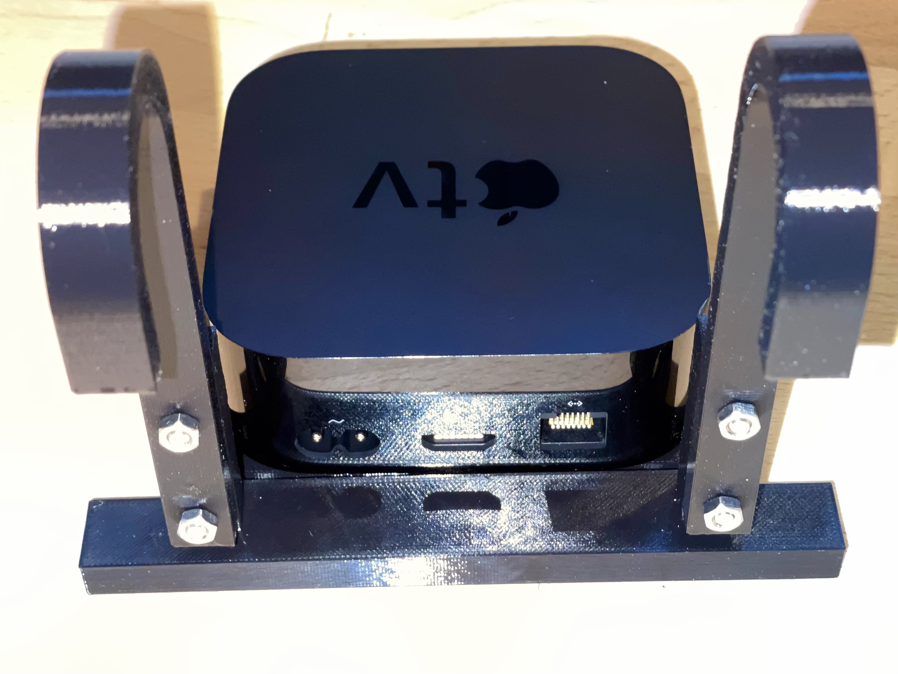 Apple TV Stand Plate for easel design TV Stand (e. g. Hama 00118099) by ...
