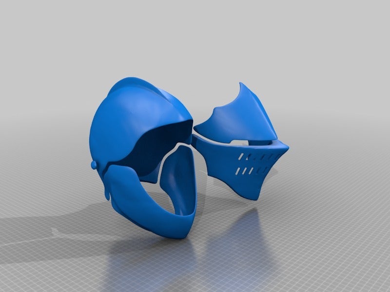 Knight Helmet / Armour by Jace1969 | Download free STL model ...