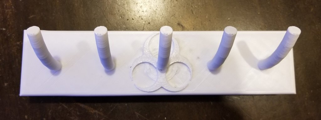 Face Mask Wall Hanger by bbaskin | Download free STL model | Printables.com
