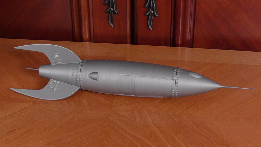 Myst Rocket - Remodeled for 3D Printing by Copper Keep | Download free ...