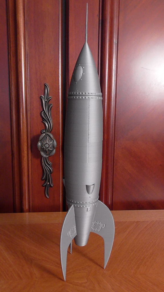 Myst Rocket - Remodeled for 3D Printing by Copper Keep | Download free ...