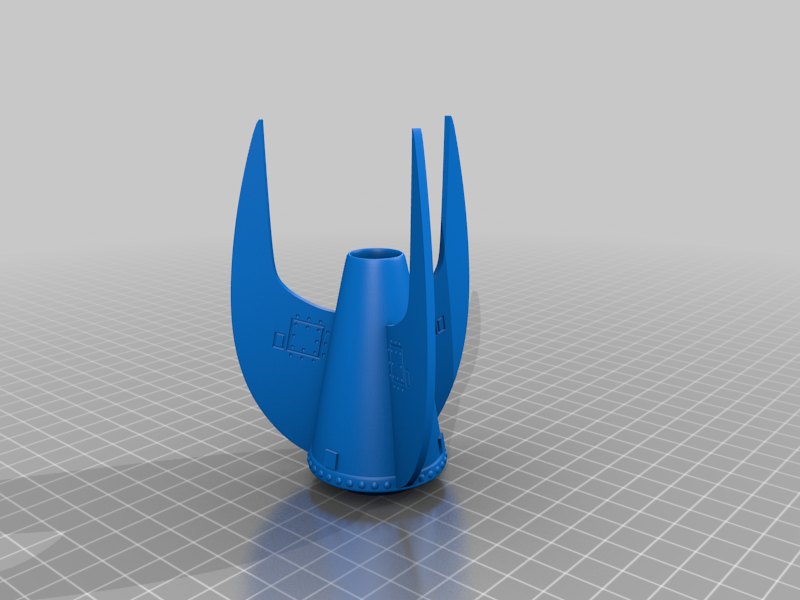 Myst Rocket - Remodeled for 3D Printing by Copper Keep | Download free ...