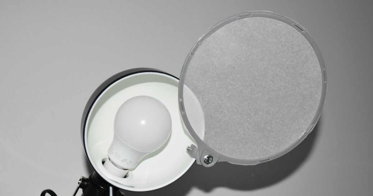 Light Diffuser for Table Lamp by KubiV | Download free STL model ...