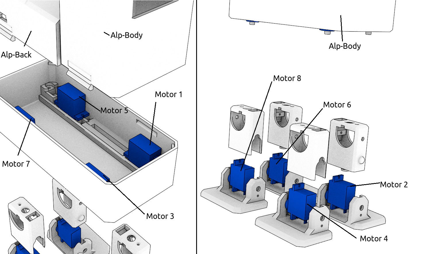 Alpaca Otto robot by Otto DIY | Download free STL model | Printables.com