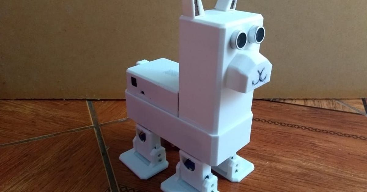 Alpaca Otto robot by Otto DIY | Download free STL model | Printables.com