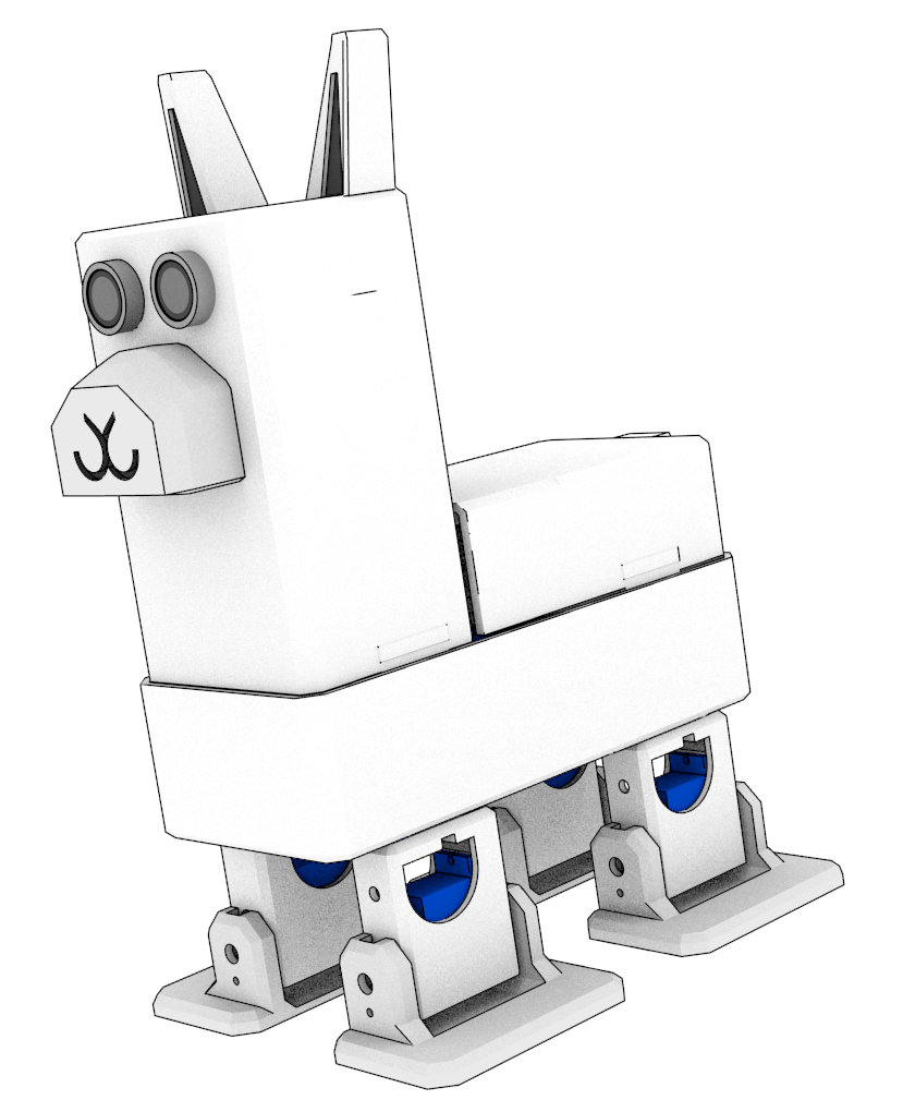 Alpaca Otto robot by Otto DIY | Download free STL model | Printables.com