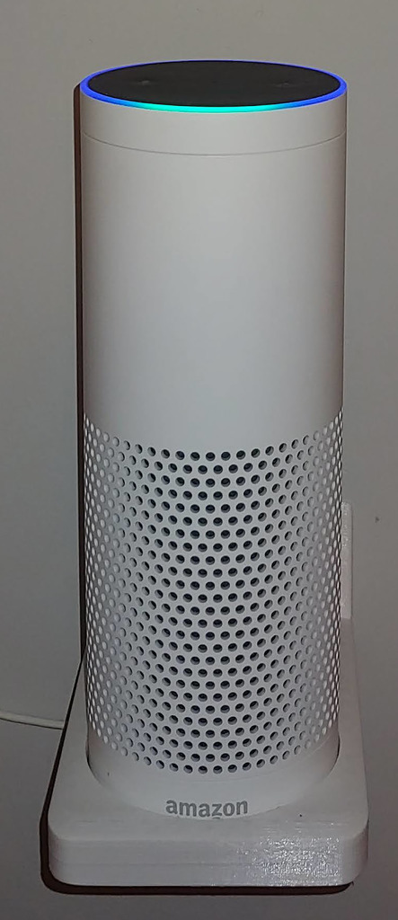 Amazon Echo Alexa Wall Mount - 1st Generation by SC | Download free STL ...