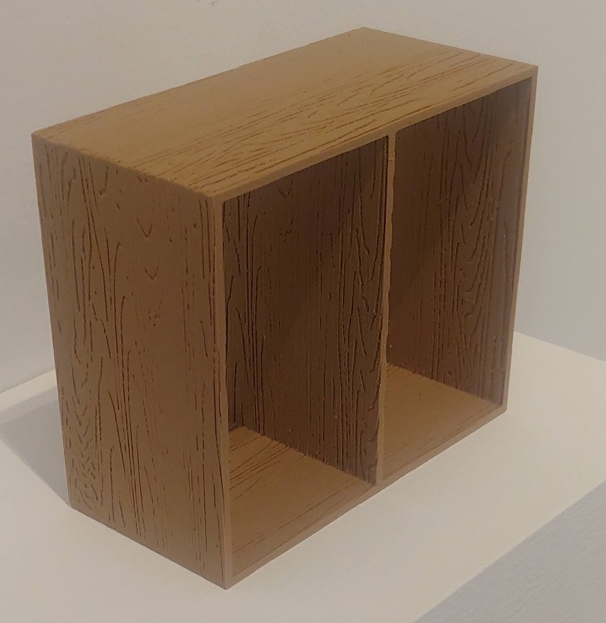 Wood grain open ended box by SC | Download free STL model | Printables.com
