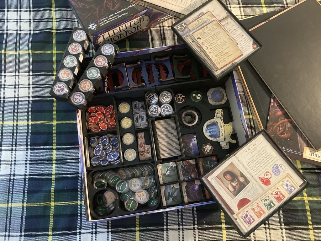 Eldritch Horror Organizer Insert for Dreamlands and Small Expansions by ...
