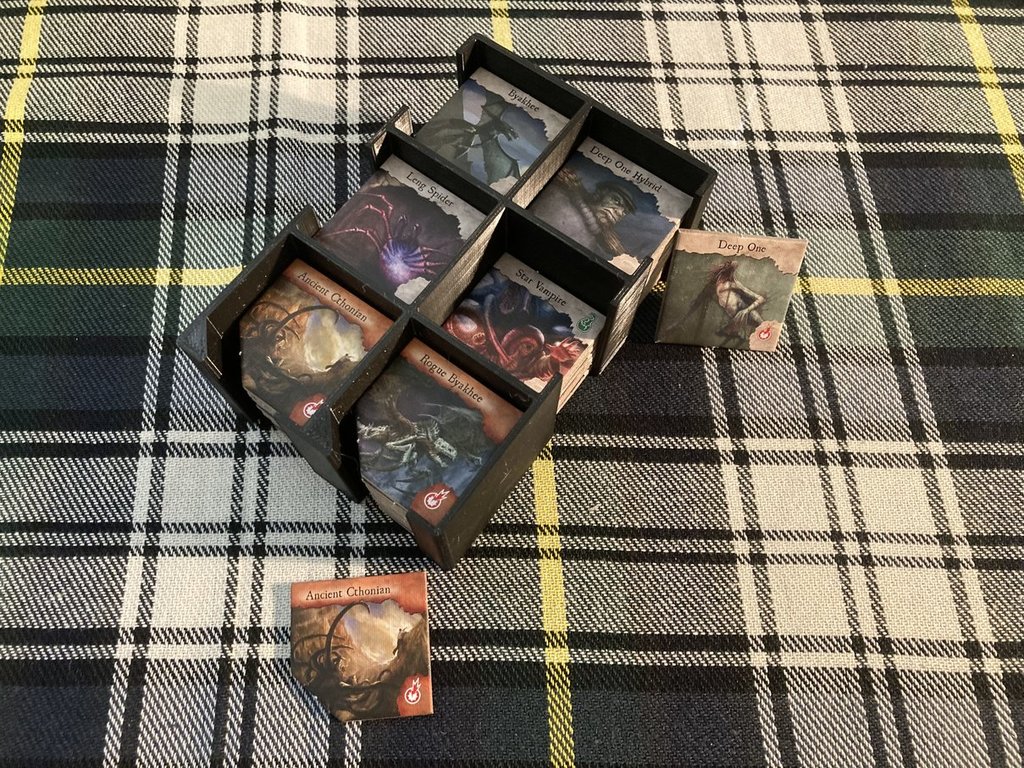 Eldritch Horror Organizer Insert for Dreamlands and Small Expansions by ...
