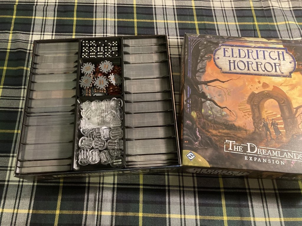 Eldritch Horror Organizer Insert for Dreamlands and Small Expansions by ...