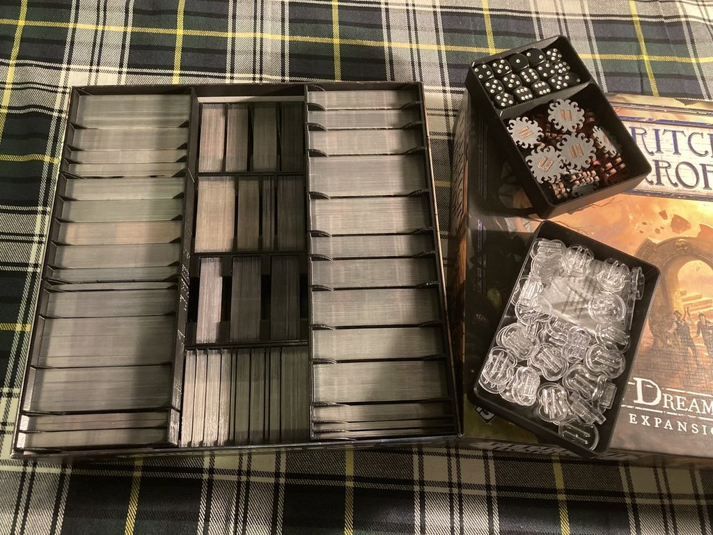 Eldritch Horror Organizer Insert for Dreamlands and Small Expansions by ...