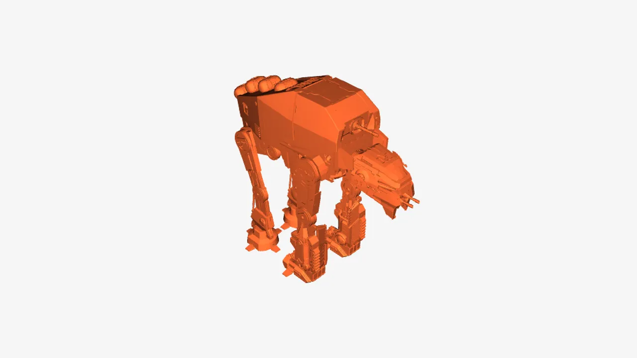 SW TLJ ATM6 Walker by Jace1969 | Download free STL model | Printables.com