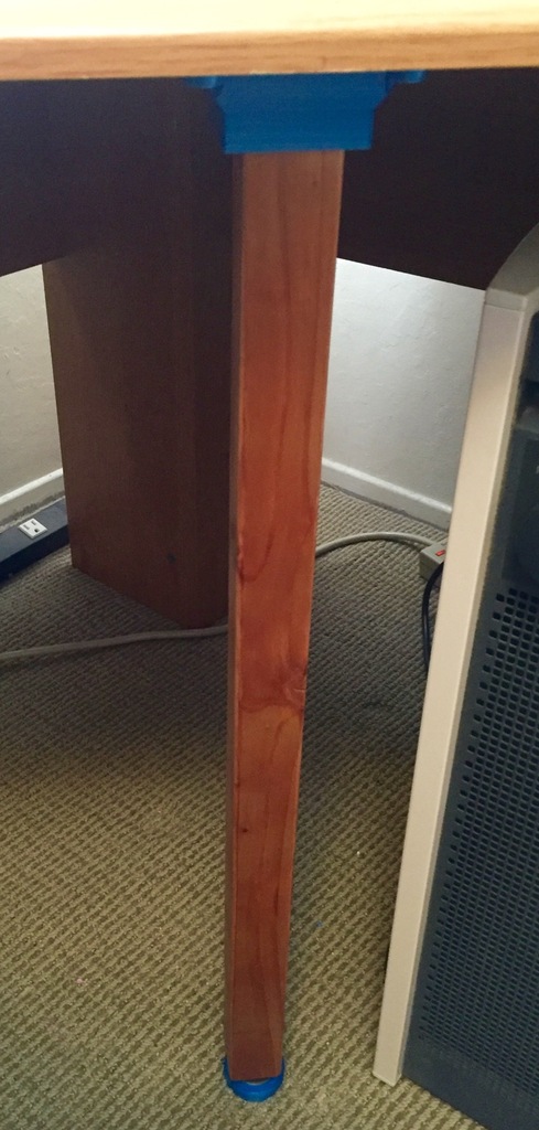 Adjustable Table Leg by michaelhauser | Download free STL model ...