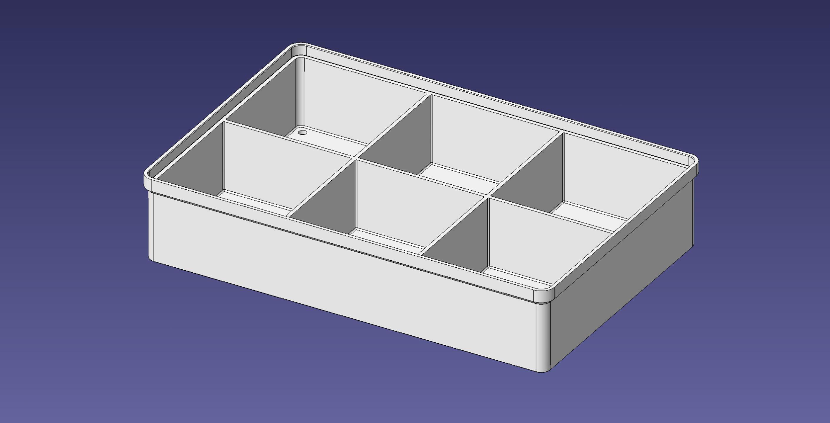 2x3 units, half height, 2x3 grid Stackable Insertbox by Bodo | Download ...